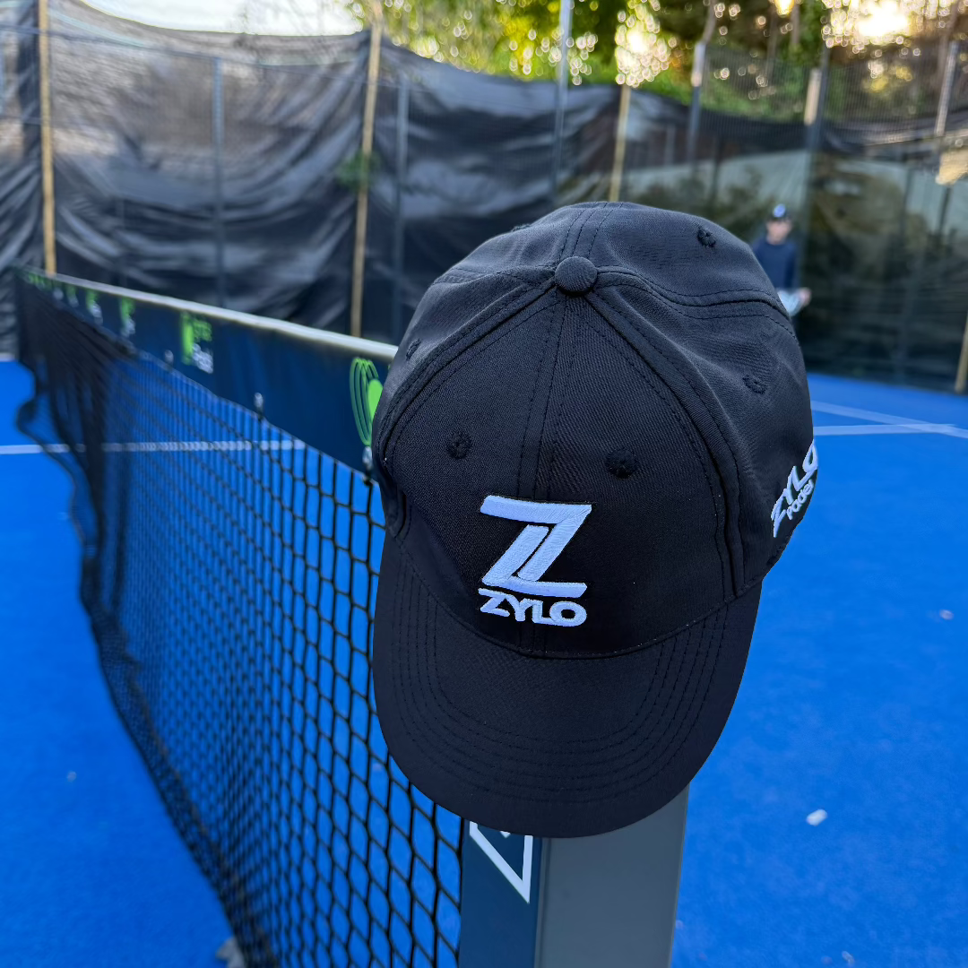 Black Padel Cap – Zylo Padel
